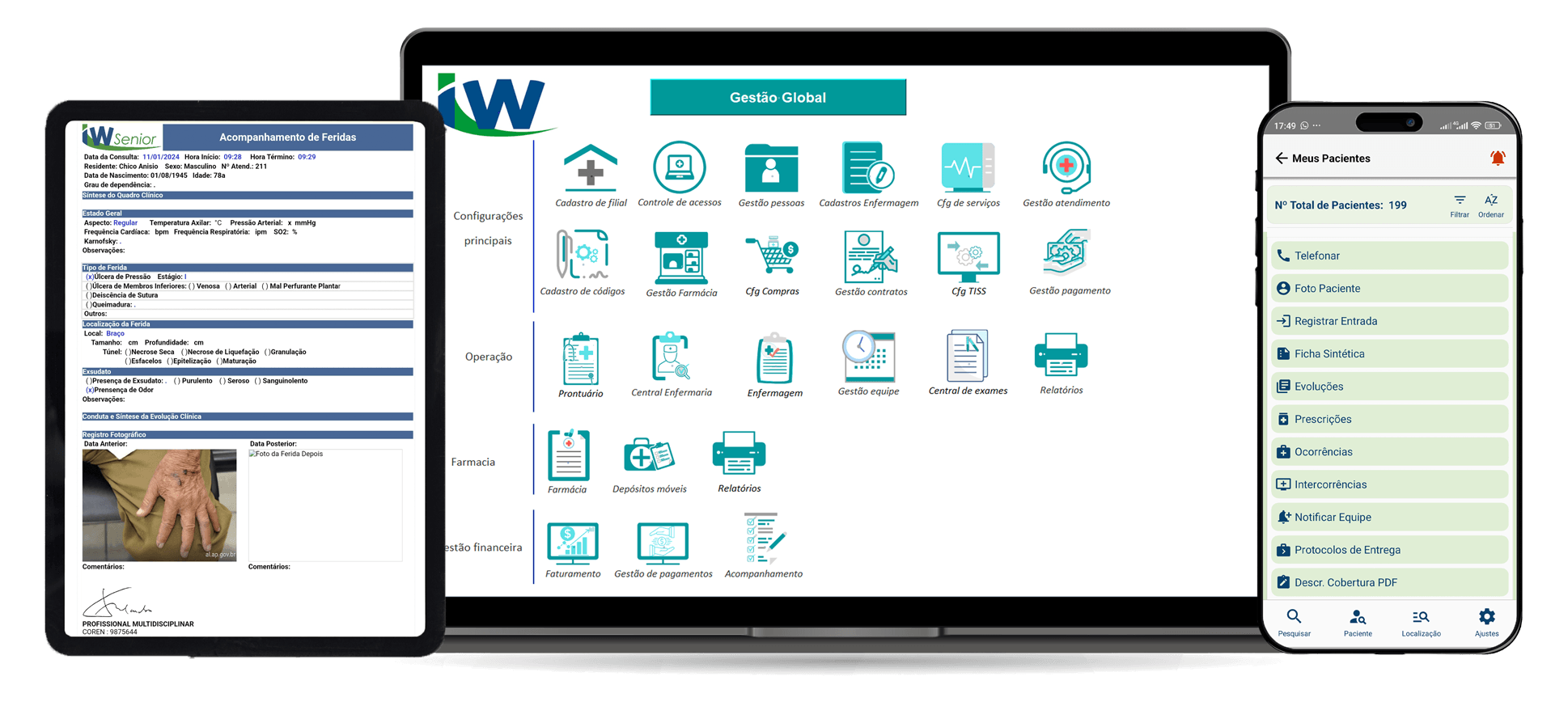 Simplifique e automatize a gestão de internação domiciliar - IW Software